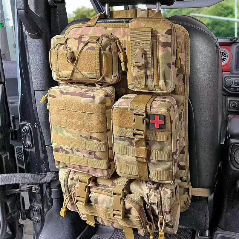Tactical MOLLE Seat Organizer Full Set – TACTEC